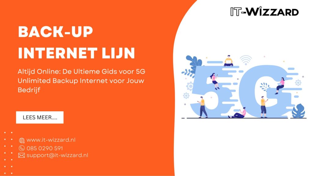 Altijd Online met 5G Backup Internet: Gids voor Bedrijven | IT-Wizzard